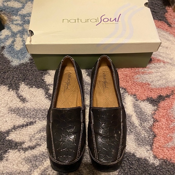 Natural Soul | Shoes | Natural Soul Black Loafers | Poshmark